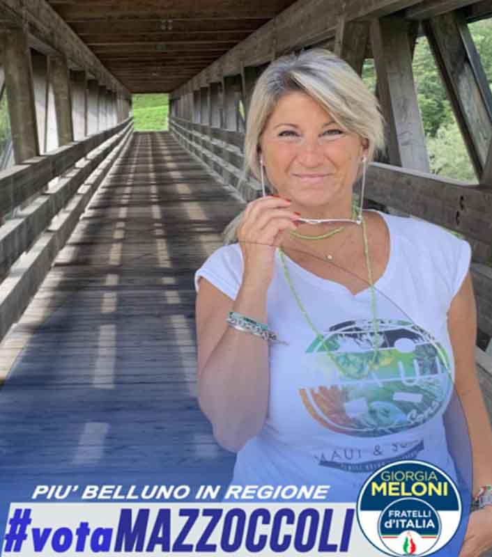 Monica Mazzoccoli, candidata alle regionali per Fratelli d’Italia, si ...