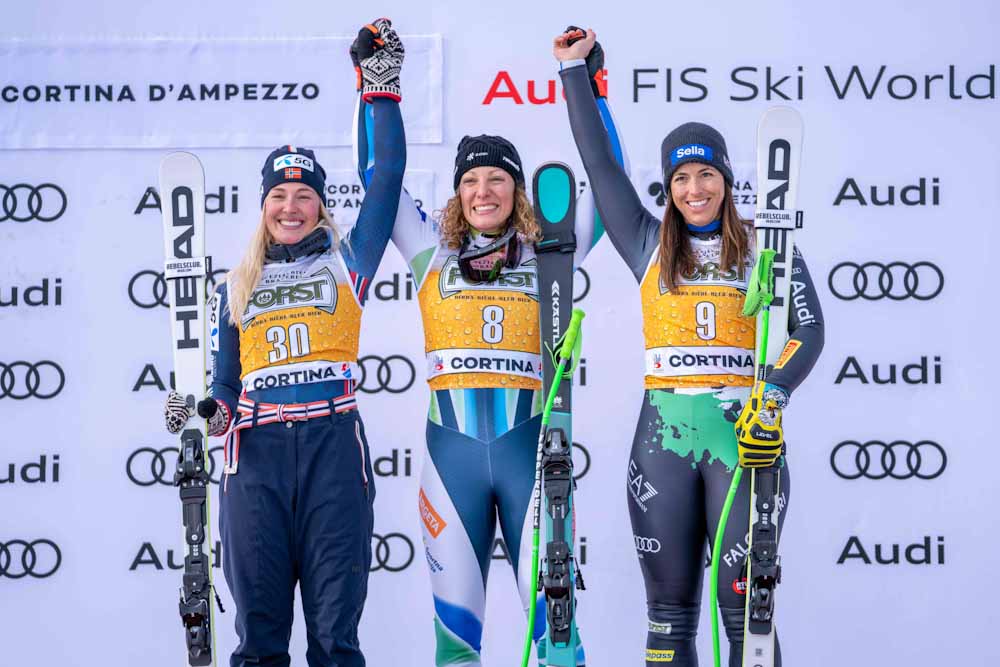 Ilka Stuhec firma la seconda discesa di Cortina Ski World Cup 2023 ...