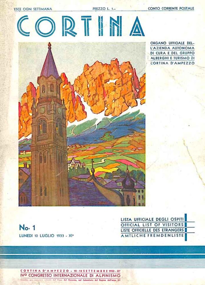 Il 10 luglio 1933 nasceva la rivista “Cortina”, una pubblicazione che ...