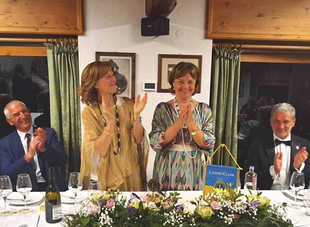 Lions Club Belluno. Laura Ripoli subentra a Mariateresa Busatta alla ...
