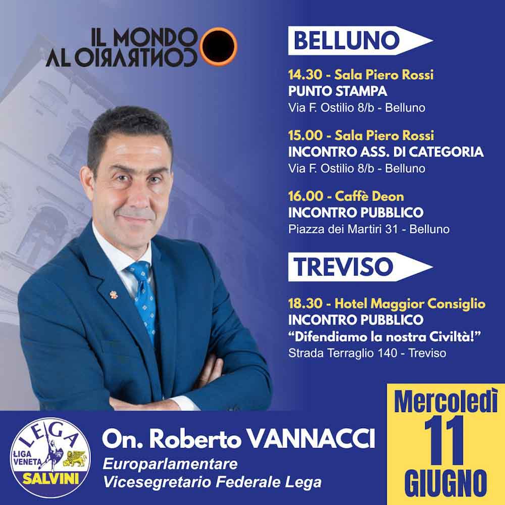 Il generale Vannacci a Belluno. Mercoledì alle 16 al Caffè Deon ...